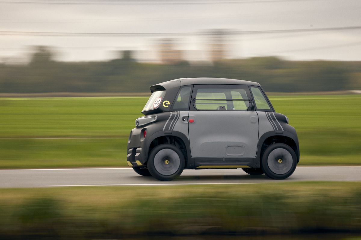 Elektrische microcars eenvoudig op te voeren: 80 km/h voor een paar ...