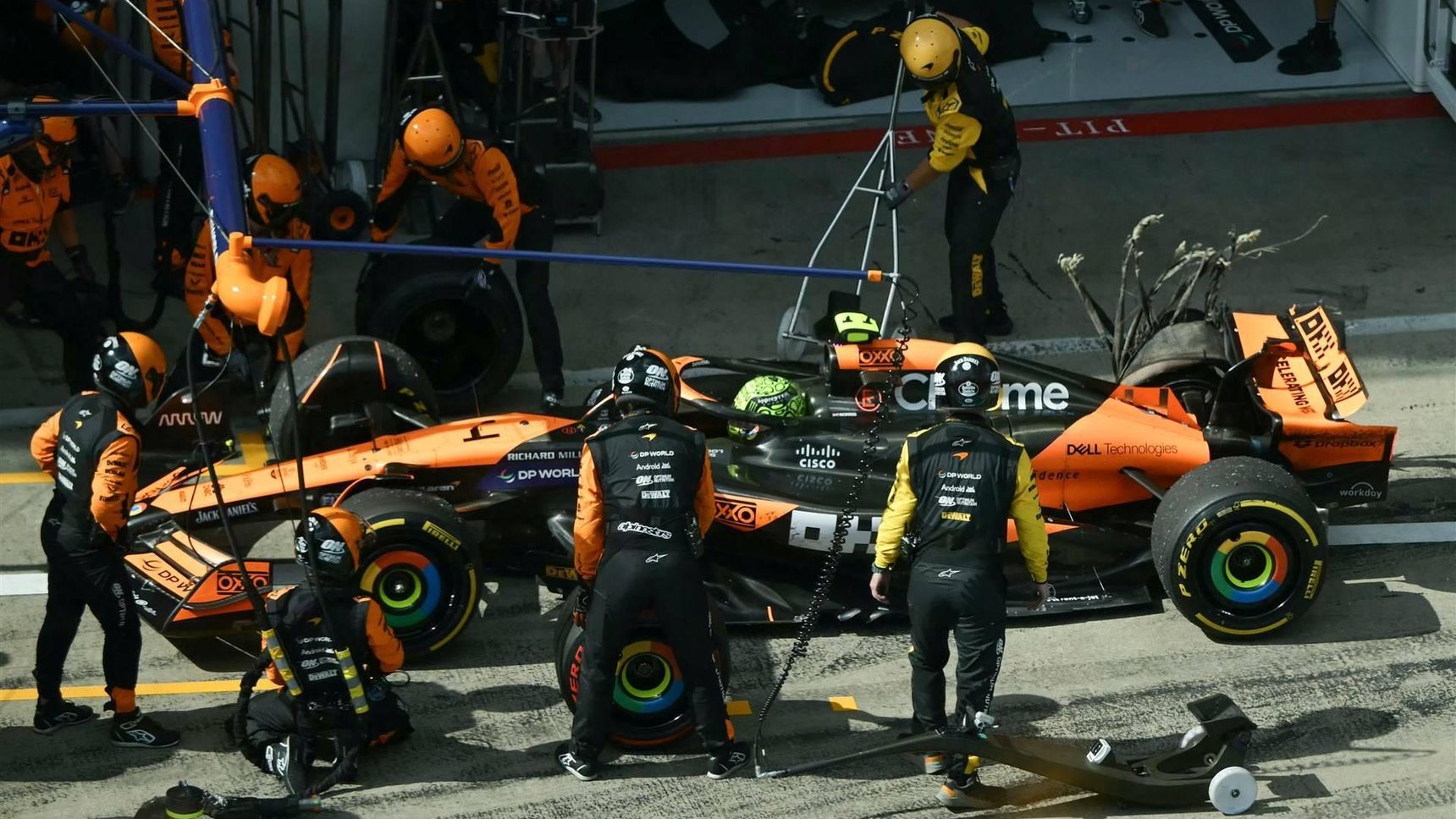 Teleurgestelde Norris 'had meer verwacht' van Verstappen