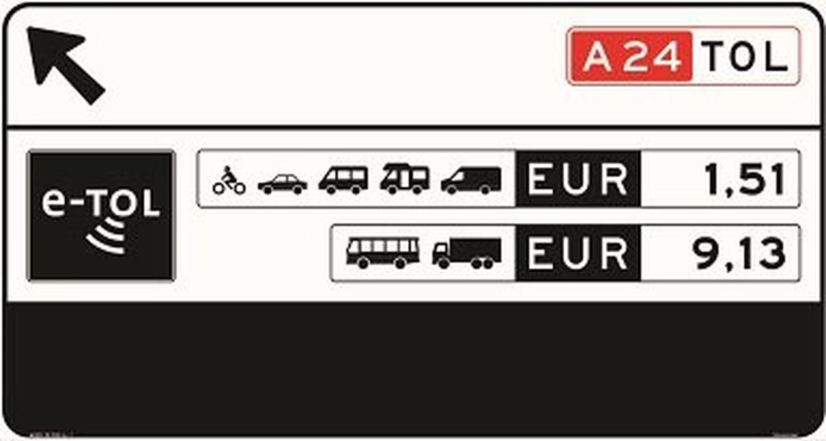 Je moet tol binnen 72 uur betalen, anders brengt de RDW meer kosten in ...