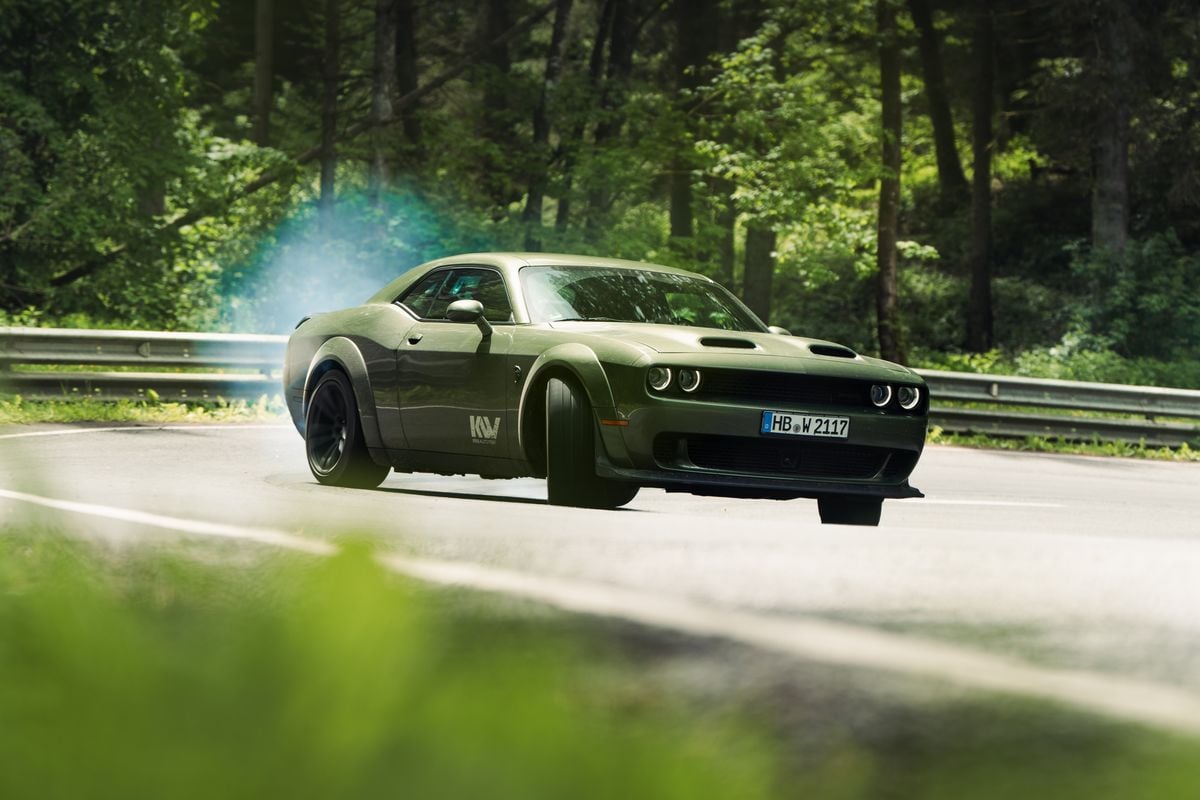 Brute V8's: Dodge Challenger Hellcat vs. Mercedes-AMG GT 63